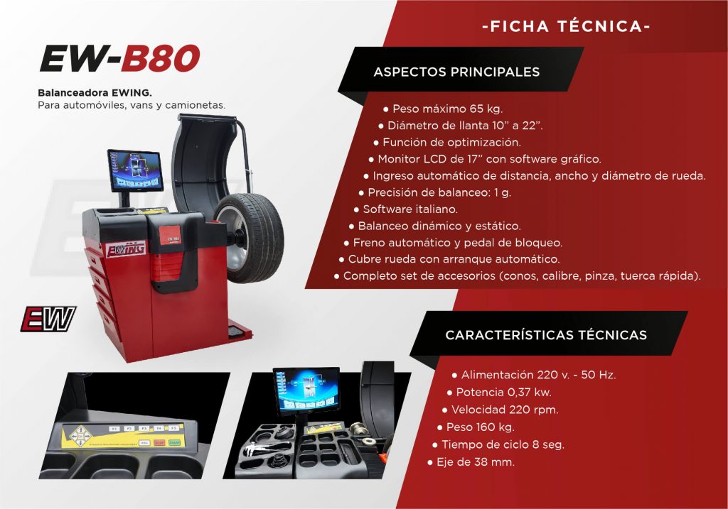 EW-B80 – Ewing – Equipamiento para Talleres Mecanicos