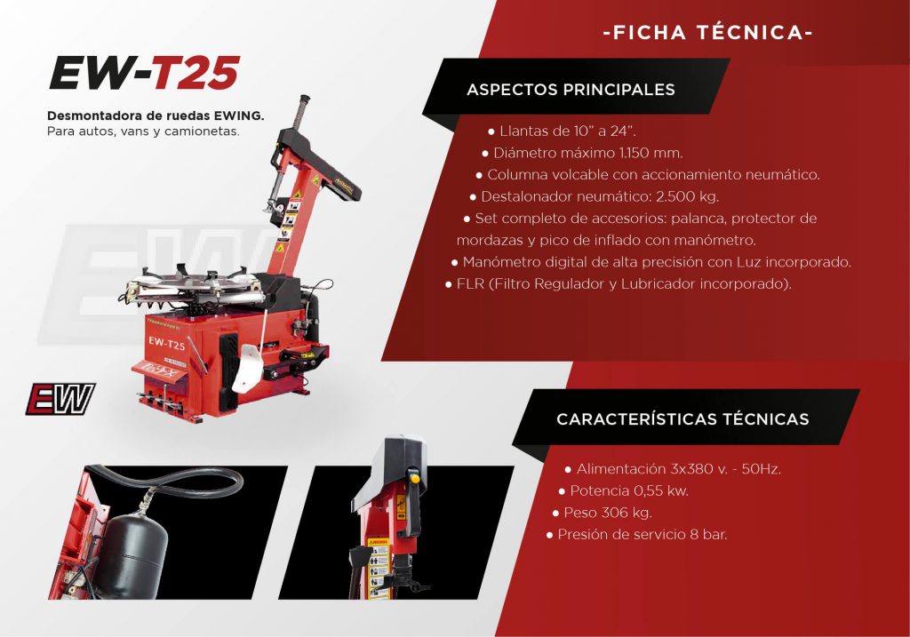 EW-T25 – Ewing – Equipamiento para Talleres Mecanicos